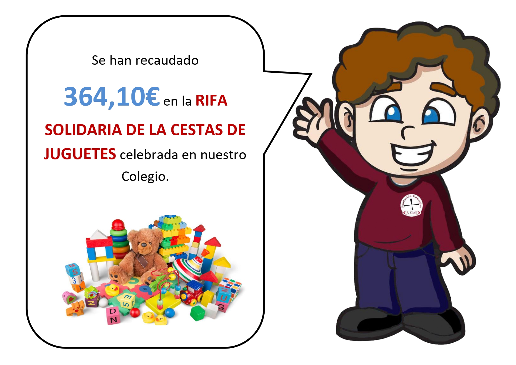 Recaudación de la Rifa Solidaria – Colegio Santa Catalina de Sena